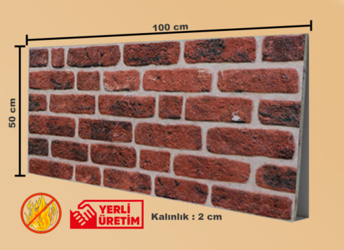 Strafor Duvar Paneli, Taş Desenli Strafor, Tuğla Desenli Strafor